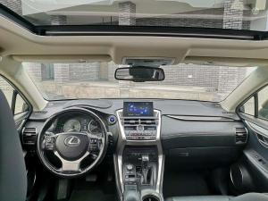 Grey Lexus NX 300h 2016 in Vilnius, with an engine capacity of 2.49 L and mileage of 223 thousand km for 18700 €, photo 15 on AUTOMOTO.COM.LV