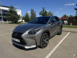 Grey Lexus NX 300h 2016 in Vilnius, with an engine capacity of 2.49 L and mileage of 153 thousand km for 23000 €, photo 3 on AUTOMOTO.COM.LV