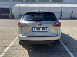Grey Lexus NX 300h 2016 in Vilnius, with an engine capacity of 2.49 L and mileage of 153 thousand km for 23000 €, photo 6 on AUTOMOTO.COM.LV