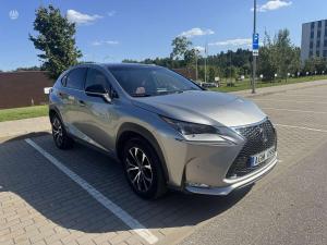 Grey Lexus NX 300h 2016 in Vilnius, with an engine capacity of 2.49 L and mileage of 153 thousand km for 23000 €, photo 9 on AUTOMOTO.COM.LV