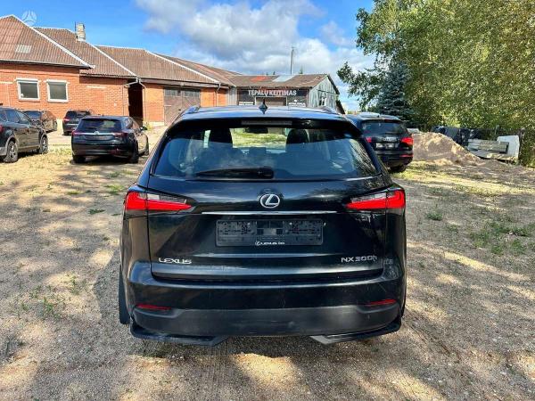 Grey Lexus NX 300h 2016 in Rokiskis, with an engine capacity of 2.49 L and mileage of 940 thousand km for 9950 €, photo 6 on AUTOMOTO.COM.LV
