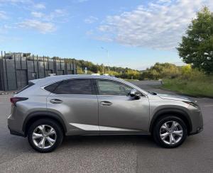 Grey Lexus NX 300h 2016 in Vilnius, with an engine capacity of 2.50 L and mileage of 287 thousand km for 17700 €, photo 9 on AUTOMOTO.COM.LV