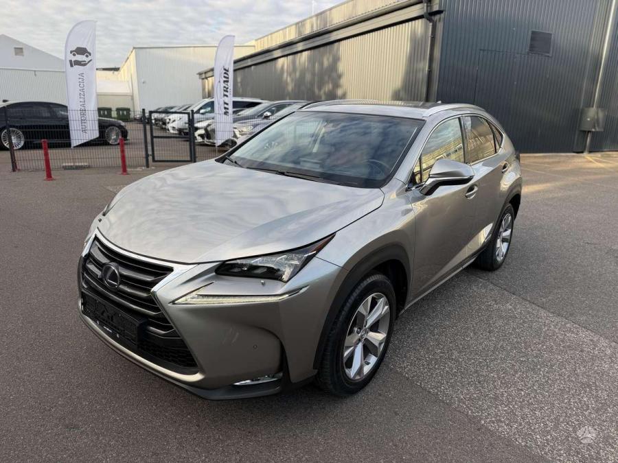 Grey Lexus NX 300h 2016 in Vilnius, with an engine capacity of 2.50 L and mileage of 287 thousand km for 17700 €, photo 10 on AUTOMOTO.COM.LV