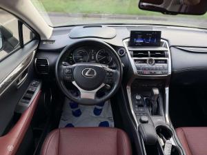 Grey Lexus NX 300h 2016 in Vilnius, with an engine capacity of 2.50 L and mileage of 287 thousand km for 17700 €, photo 13 on AUTOMOTO.COM.LV