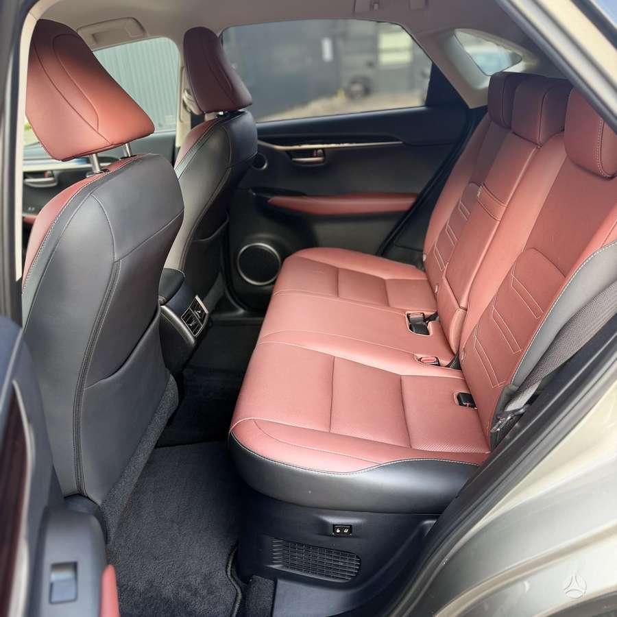 Grey Lexus NX 300h 2016 in Vilnius, with an engine capacity of 2.50 L and mileage of 287 thousand km for 17700 €, photo 15 on AUTOMOTO.COM.LV
