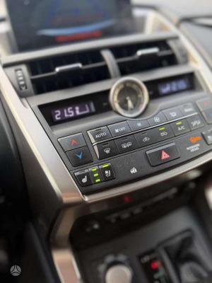 Grey Lexus NX 300h 2016 in Vilnius, with an engine capacity of 2.50 L and mileage of 287 thousand km for 17700 €, photo 22 on AUTOMOTO.COM.LV