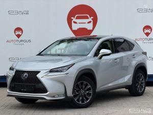 Grey Lexus NX 300h 2016 in Taurage, with an engine capacity of 2.50 L and mileage of 103 thousand km for 21999 €, photo  on AUTOMOTO.COM.LV