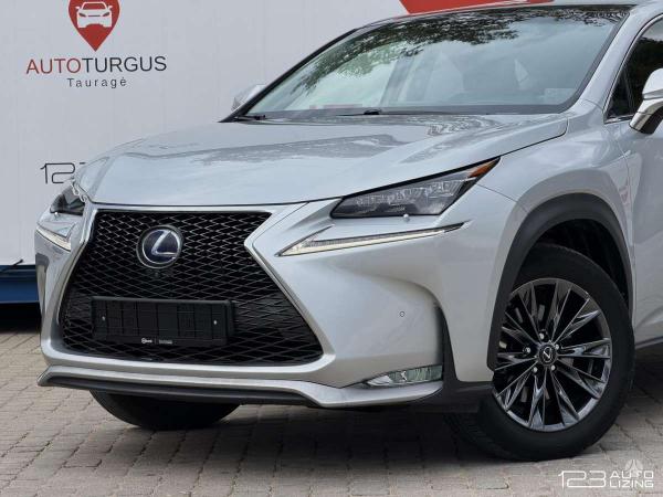 Pelēks Lexus NX 300h 2016 Tauragė, ar dzinēja tilpumu 2.50 L un nobraukumu 103 tūkst. km par 21999 €, foto 3 vietnē AUTOMOTO.COM.LV