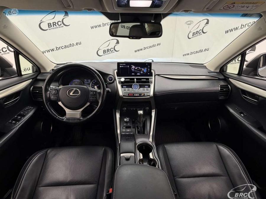 Pelēks Lexus NX 300h 2017 Viļņa, ar dzinēja tilpumu 2.49 L un nobraukumu 277 tūkst. km par 16900 €, foto 4 vietnē AUTOMOTO.COM.LV