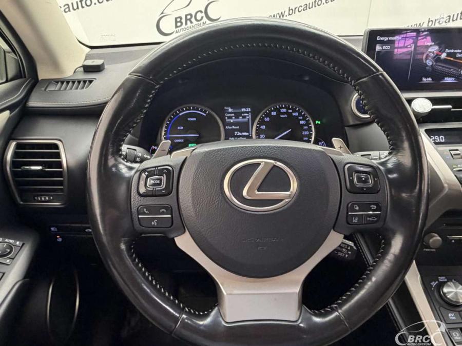 Pelēks Lexus NX 300h 2017 Viļņa, ar dzinēja tilpumu 2.49 L un nobraukumu 277 tūkst. km par 16900 €, foto 28 vietnē AUTOMOTO.COM.LV