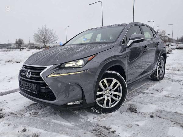 Grey Lexus NX 300h 2017 in Kaunas, with an engine capacity of 2.49 L and mileage of 162 thousand km for 19300 €, photo 1 on AUTOMOTO.COM.LV