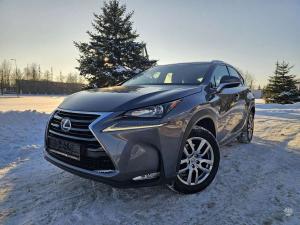 Grey Lexus NX 300h 2017 in Kaunas, with an engine capacity of 2.49 L and mileage of 162 thousand km for 19300 €, photo  on AUTOMOTO.COM.LV
