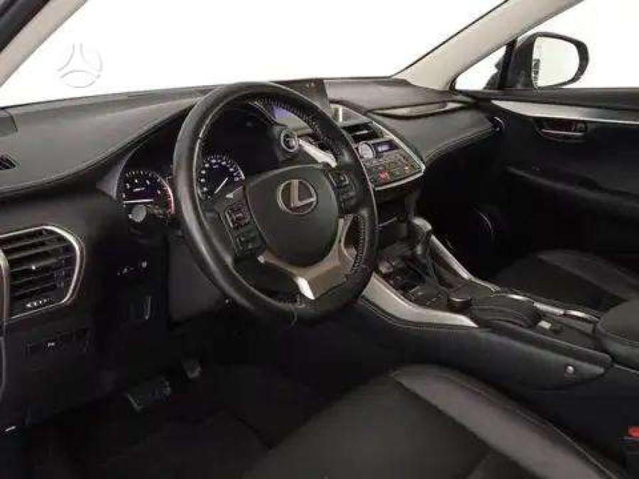 Pelēks Lexus NX 300h 2017 Kauņa, ar dzinēja tilpumu 2.49 L un nobraukumu 138 tūkst. km par 21450 €, foto 10 vietnē AUTOMOTO.COM.LV