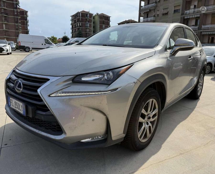 Pelēks Lexus NX 300h 2017 Šauļi, ar dzinēja tilpumu 2.49 L un nobraukumu 0 tūkst. km par 18200 €, foto 1 vietnē AUTOMOTO.COM.LV