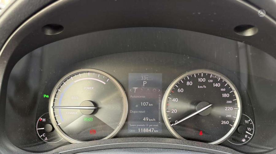 Pelēks Lexus NX 300h 2017 Šauļi, ar dzinēja tilpumu 2.49 L un nobraukumu 0 tūkst. km par 18200 €, foto 18 vietnē AUTOMOTO.COM.LV