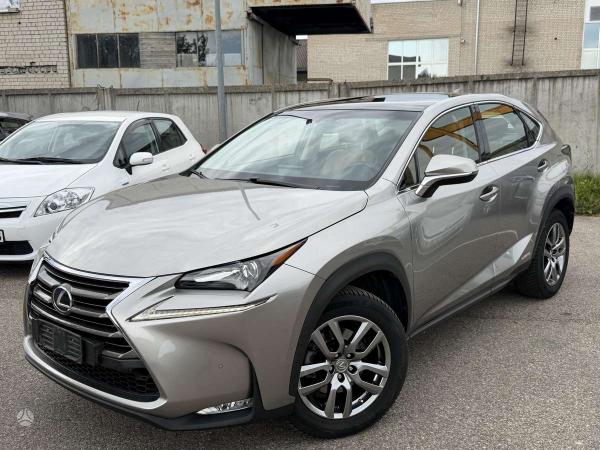 Pelēks Lexus NX 300h 2017 Viļņa, ar dzinēja tilpumu 2.49 L un nobraukumu 214 tūkst. km par 18200 €, foto 1 vietnē AUTOMOTO.COM.LV