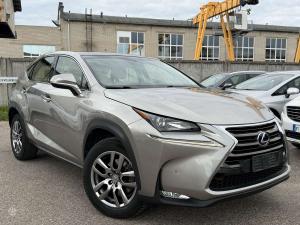 Grey Lexus NX 300h 2017 in Vilnius, with an engine capacity of 2.49 L and mileage of 214 thousand km for 18200 €, photo 6 on AUTOMOTO.COM.LV
