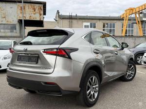 Grey Lexus NX 300h 2017 in Vilnius, with an engine capacity of 2.49 L and mileage of 214 thousand km for 18200 €, photo 9 on AUTOMOTO.COM.LV