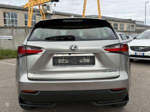 Grey Lexus NX 300h 2017 in Vilnius, with an engine capacity of 2.49 L and mileage of 214 thousand km for 18200 €, photo 10 on AUTOMOTO.COM.LV