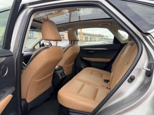 Grey Lexus NX 300h 2017 in Vilnius, with an engine capacity of 2.49 L and mileage of 214 thousand km for 18200 €, photo 14 on AUTOMOTO.COM.LV