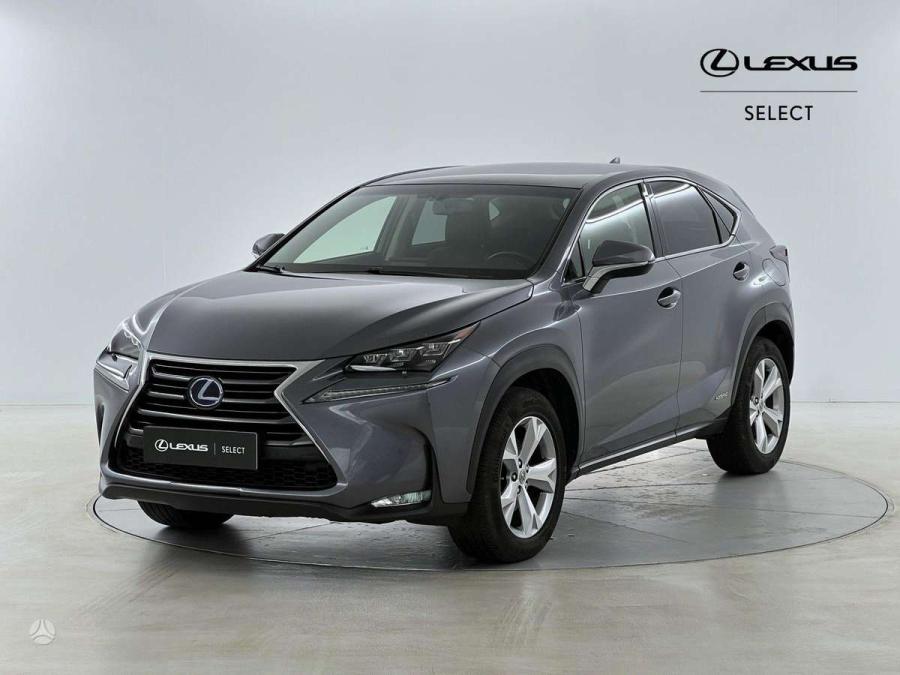 Pelēks Lexus NX 300h 2017 Viļņa, ar dzinēja tilpumu 2.48 L un nobraukumu 169 tūkst. km par 25900 €, foto 1 vietnē AUTOMOTO.COM.LV