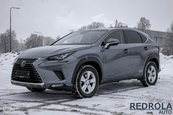 Pelēks Lexus NX 300h 2018 Kauņa, ar dzinēja tilpumu 2.50 L un nobraukumu 181 tūkst. km par 22500 €, foto  vietnē AUTOMOTO.COM.LV