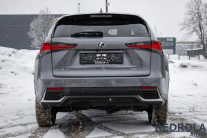 Grey Lexus NX 300h 2018 in Kaunas, with an engine capacity of 2.50 L and mileage of 181 thousand km for 22500 €, photo 5 on AUTOMOTO.COM.LV
