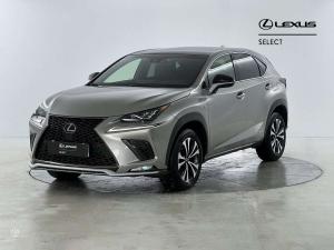 Grey Lexus NX 300h 2018 in Vilnius, with an engine capacity of 2.49 L and mileage of 68 thousand km for 29900 €, photo  on AUTOMOTO.COM.LV