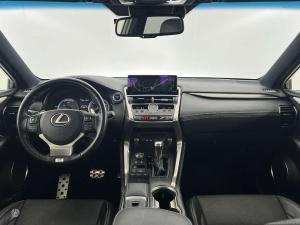 Grey Lexus NX 300h 2018 in Vilnius, with an engine capacity of 2.49 L and mileage of 68 thousand km for 29900 €, photo 8 on AUTOMOTO.COM.LV