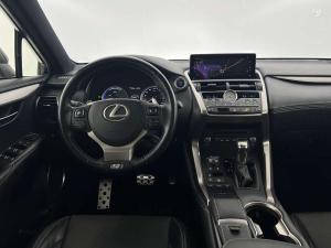 Grey Lexus NX 300h 2018 in Vilnius, with an engine capacity of 2.49 L and mileage of 68 thousand km for 29900 €, photo 9 on AUTOMOTO.COM.LV