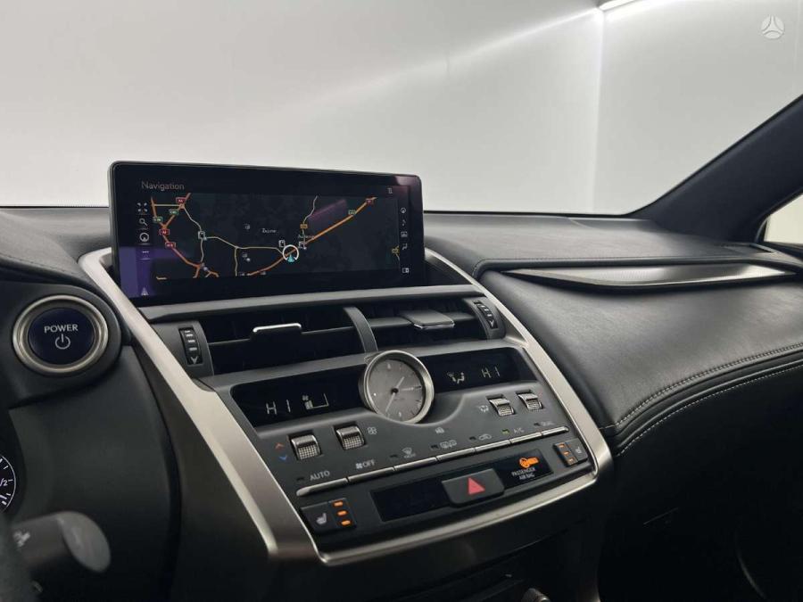 Grey Lexus NX 300h 2018 in Vilnius, with an engine capacity of 2.49 L and mileage of 68 thousand km for 29900 €, photo 22 on AUTOMOTO.COM.LV