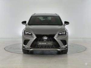 Grey Lexus NX 300h 2018 in Vilnius, with an engine capacity of 2.49 L and mileage of 99 thousand km for 29900 €, photo 6 on AUTOMOTO.COM.LV