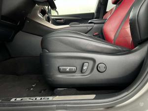 Grey Lexus NX 300h 2018 in Vilnius, with an engine capacity of 2.49 L and mileage of 99 thousand km for 29900 €, photo 26 on AUTOMOTO.COM.LV