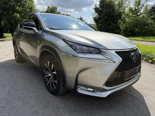 Grey Lexus NX 300h 2018 in Siauliai, with an engine capacity of 2.49 L and mileage of 109 thousand km for 23200 €, photo 3 on AUTOMOTO.COM.LV