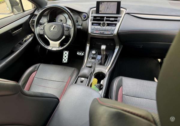Grey Lexus NX 300h 2018 in Siauliai, with an engine capacity of 2.49 L and mileage of 109 thousand km for 23200 €, photo 10 on AUTOMOTO.COM.LV