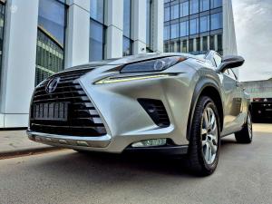 Grey Lexus NX 300h 2018 in Vilnius, with an engine capacity of 2.50 L and mileage of 260 thousand km for 22850 €, photo 15 on AUTOMOTO.COM.LV