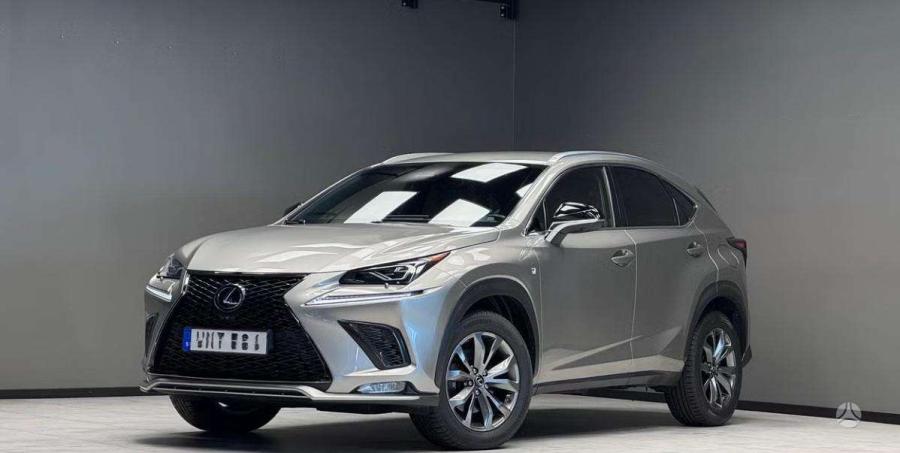 Серый Лексус NX 300h 2018 в Вильнюс, объемом двигателя 2.49 л и пробегом 103 тыс. км за 29900 €, фото 1 на AUTOMOTO.COM.LV