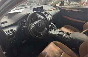 Grey Lexus NX 300h 2018 in Vilnius, with an engine capacity of 2.49 L and mileage of 95 thousand km for 25555 €, photo 5 on AUTOMOTO.COM.LV