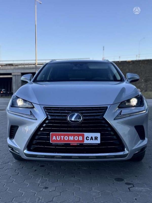Pelēks Lexus NX 300h 2019 Viļņa, ar dzinēja tilpumu 2.49 L un nobraukumu 105 tūkst. km par 27950 €, foto 2 vietnē AUTOMOTO.COM.LV