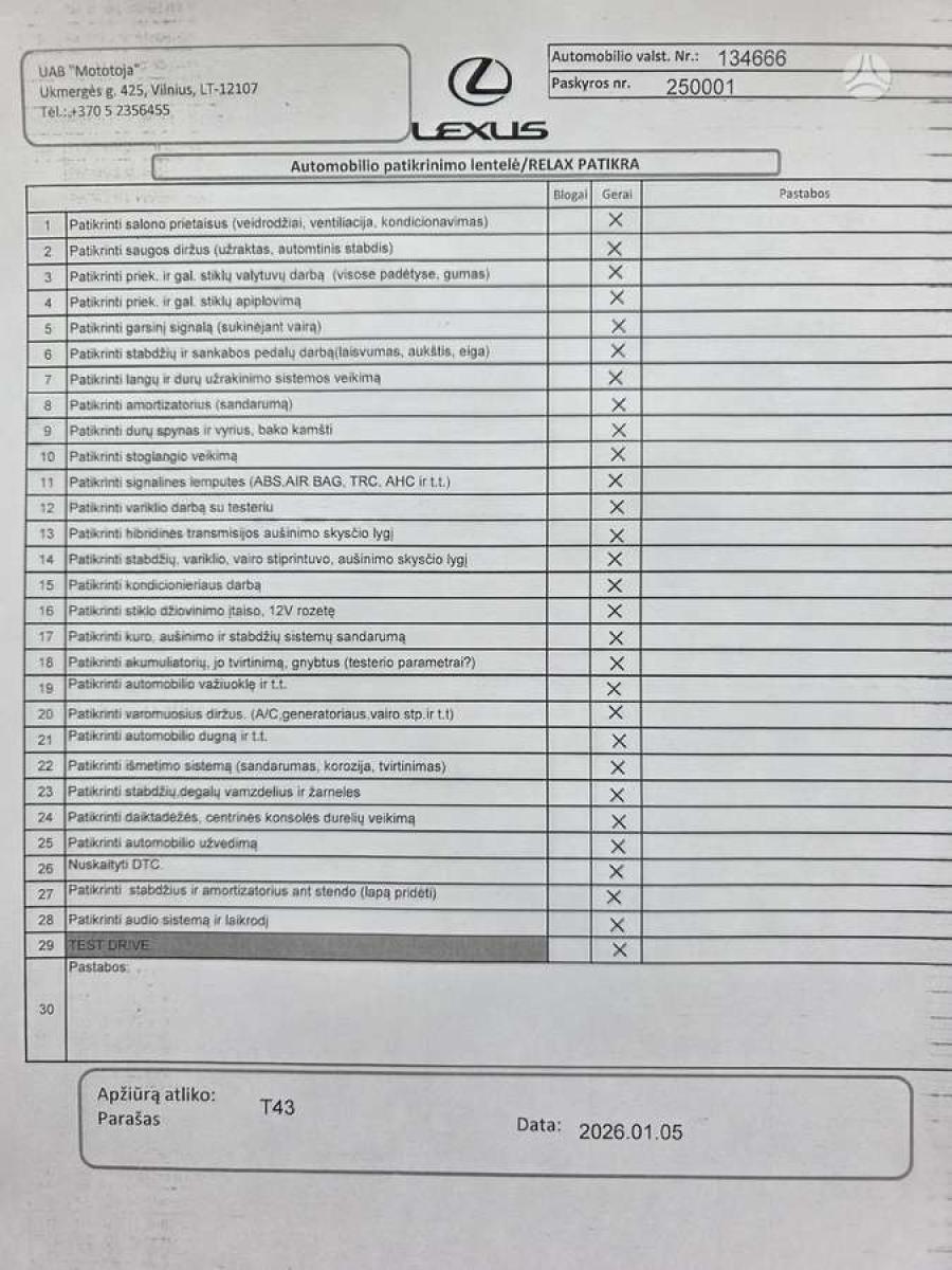 Серый Лексус NX 300h 2019 в Вильнюс, объемом двигателя 2.49 л и пробегом 93 тыс. км за 31650 €, фото 31 на AUTOMOTO.COM.LV