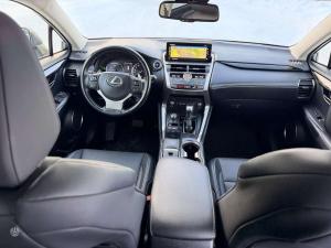 Grey Lexus NX 300h 2019 in Vilnius, with an engine capacity of 2.49 L and mileage of 105 thousand km for 26950 €, photo 18 on AUTOMOTO.COM.LV