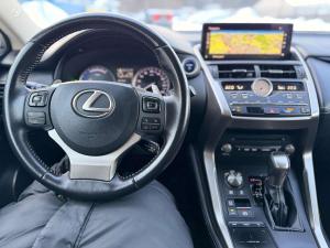Grey Lexus NX 300h 2019 in Vilnius, with an engine capacity of 2.49 L and mileage of 105 thousand km for 26950 €, photo 26 on AUTOMOTO.COM.LV