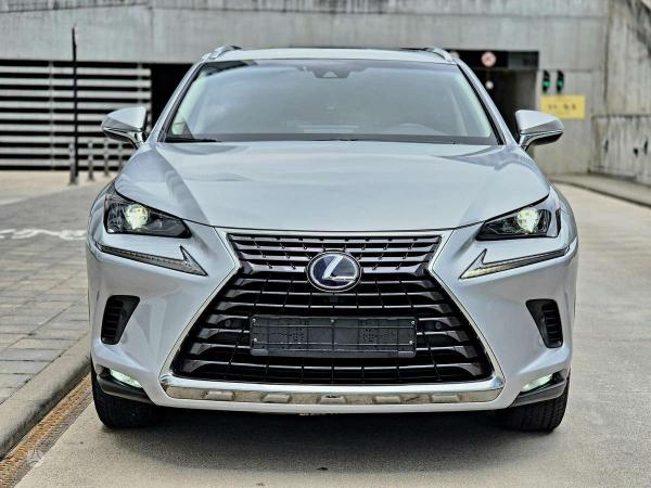 Grey Lexus NX 300h 2019 in Vilnius, with an engine capacity of 2.49 L and mileage of 155 thousand km for 23650 €, photo 1 on AUTOMOTO.COM.LV