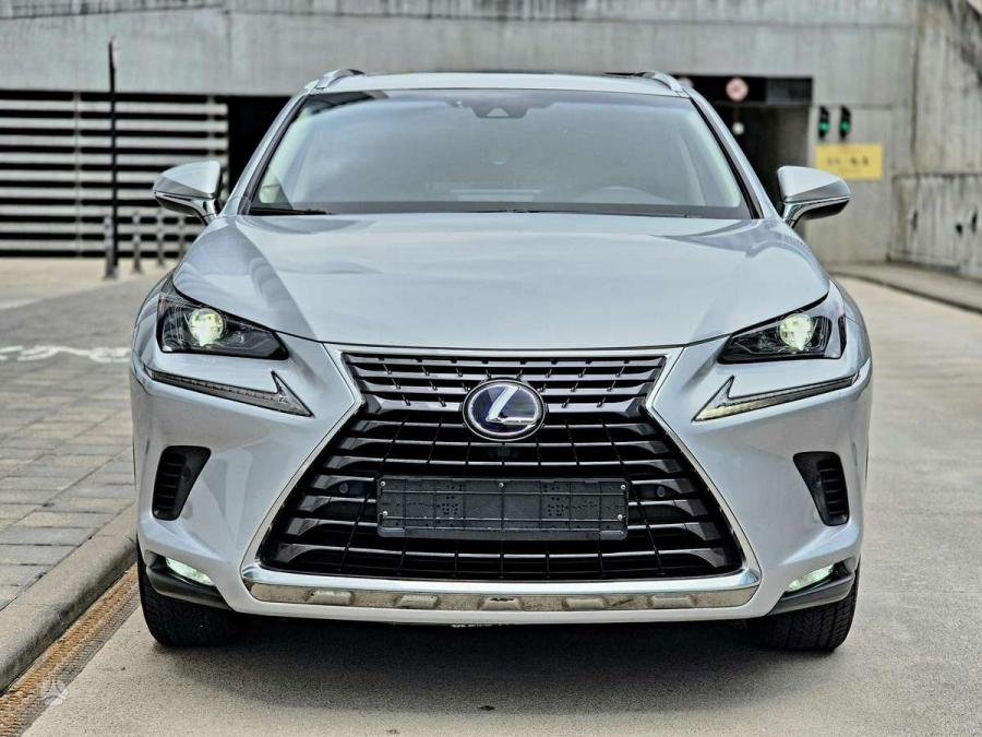 Серый Лексус NX 300h 2019 в Вильнюс, объемом двигателя 2.49 л и пробегом 155 тыс. км за 23650 €, фото 1 на AUTOMOTO.COM.LV