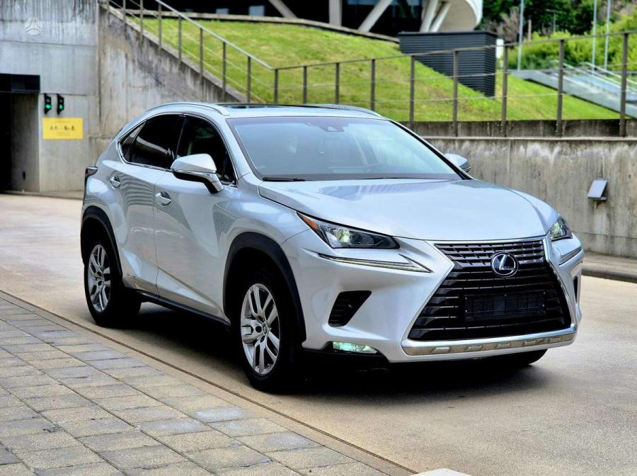 Серый Лексус NX 300h 2019 в Вильнюс, объемом двигателя 2.49 л и пробегом 155 тыс. км за 23650 €, фото 8 на AUTOMOTO.COM.LV
