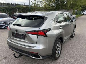 Grey Lexus NX 300h 2019 in Vilnius, with an engine capacity of 2.49 L and mileage of 240 thousand km for 19900 €, photo 12 on AUTOMOTO.COM.LV