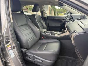 Grey Lexus NX 300h 2019 in Vilnius, with an engine capacity of 2.49 L and mileage of 240 thousand km for 19900 €, photo 23 on AUTOMOTO.COM.LV