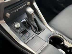 Grey Lexus NX 300h 2019 in Vilnius, with an engine capacity of 2.49 L and mileage of 240 thousand km for 19900 €, photo 26 on AUTOMOTO.COM.LV
