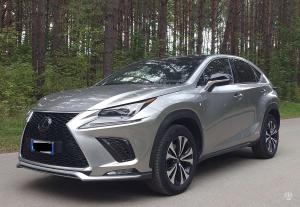 Pelēks Lexus NX 300h 2019 Viļņa, ar dzinēja tilpumu 2.49 L un nobraukumu 178 tūkst. km par 27495 €, foto 1 vietnē AUTOMOTO.COM.LV