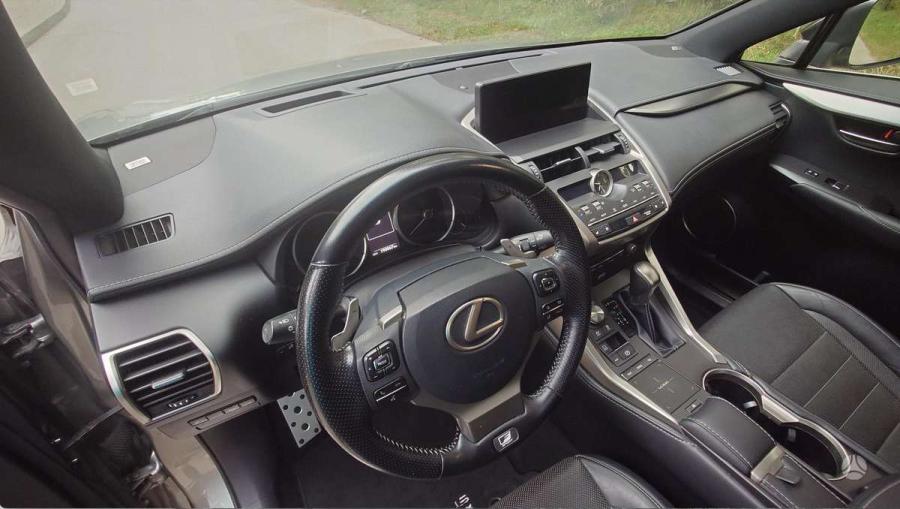 Серый Лексус NX 300h 2019 в Вильнюс, объемом двигателя 2.49 л и пробегом 178 тыс. км за 27495 €, фото 16 на AUTOMOTO.COM.LV